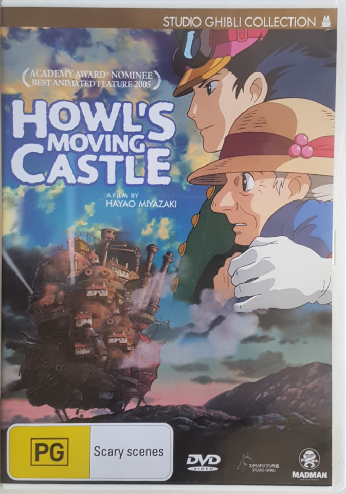Howl’s Moving Castle (Studio Ghibli, 2004 Anime Feature) 2-Disc DVD ...